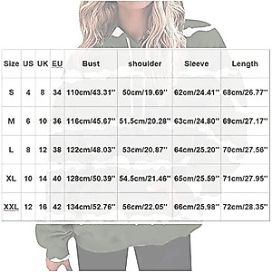 Black Zip Up Hoodie Women Hiking Clothes for Women Sudaderas Para Mujer Zip Up Hoodie Y2k White Hoodie Teen Girl Women Rights Sweatshirt Women Basics Clothing（3-Army Green,Large）