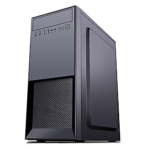 HELLOLAND Gaming Desktop - AMD Ryzen 5 5600G 6 core 3.9GHz - 16GB(8 * 2) DDR4 3200MHz - 500GB M.2 NVMe PCIE SSD- 550W PSU - Windows 10 Pro -USB - WiFi - Gaming PC
