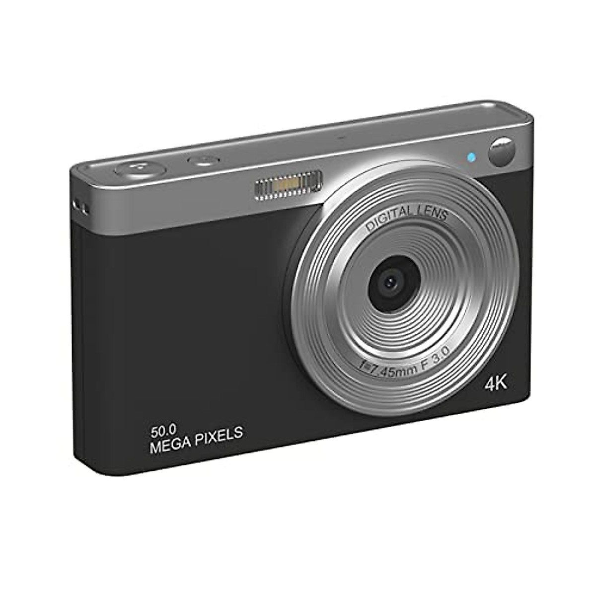 Lanhui Digital Camera 16X Digital Zoom 50MP Rechargeable Vlogging Camera 1080P Electronic Mini Camera for Students, Teens, Kid Ideal Gift