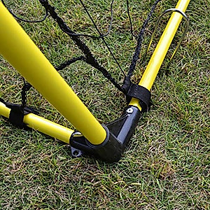 AAGUT 12 Inch Garden Stakes 50 PCS Fence Ground Stake Heavy Duty Yard Landscape Staples Galvanized Tent Spikes 11 Ga Lawn Pins for Dog Fencing, Drip Irrigation Hose, Weed Barrier Fabric, Chicken Wire