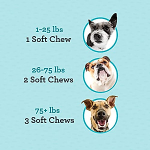 Hip & Joint Supplement for Dogs, 33% More 120 Soft Mobility Chews Glucosamine Chondroitin, Collagen, Turmeric, Hyaluronic Acid, Flaxseed, Vitamin C & E, for Small & Large Breeds, Vet Recommended