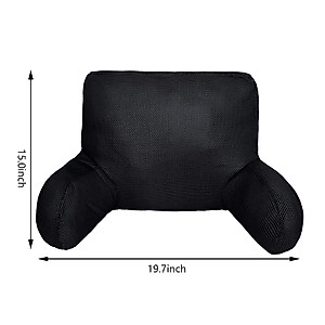 Armchair Back Lumbar Cushion Soft Cozy Plush Comfort Backrest Back Pad Cozy Warm Back Support Reading Pillow Relieves Back Coccyx Pain Relief Comfortable Lumbar Pillows Waist Pillows for Chair Sofa