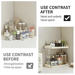 Bathroom Organizer Countertop,Counter Organizer for Bedroom,Makeup Skincare Organizer Perfume Tray,Multi-Purpose Vanity Shelf Organizer