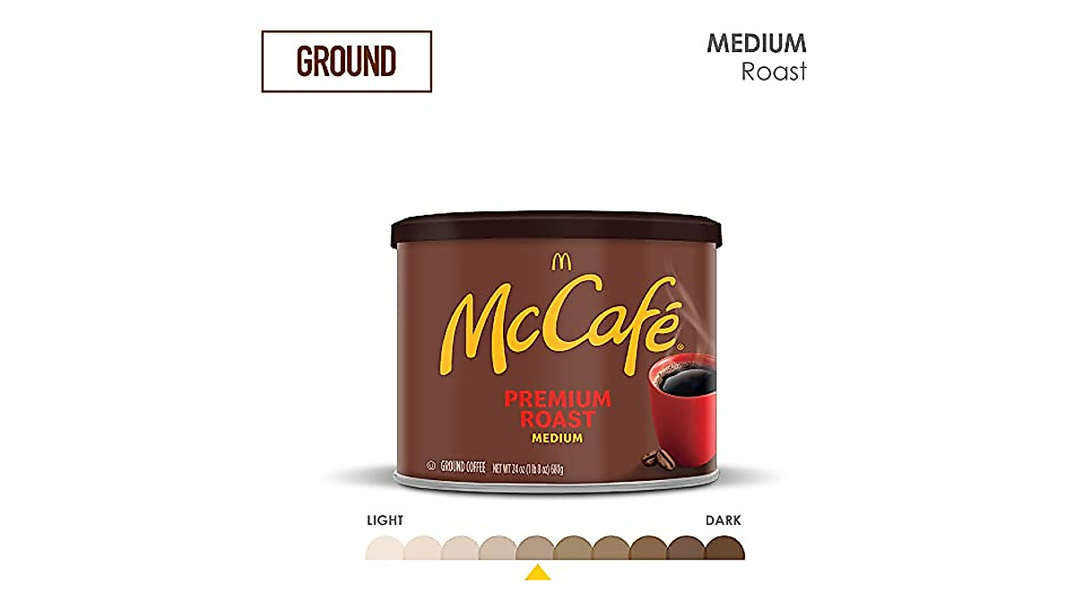 McCafé Premium Medium Roast Ground Coffee - 24 oz Canister