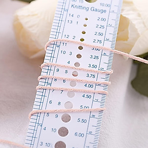 Lerchiyar Fine Weight Knitted and Crocheted Cotton Yarn, 100% Long Staple Cotton Yarn, Baby Sports, 2 Packages of 100g/3.52oz (Per Skein 50g/162yards) - Blue Shadow