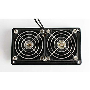 MACHSWON RV Camper Caravan Modified Accessories Side Vent Exhaust Fan 12V DC 25W White