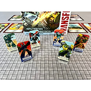 Renegade Games Studio Transformers Deck-Building Game: Infiltration Protocol Expansion - Ages 14+, 1-5 Players