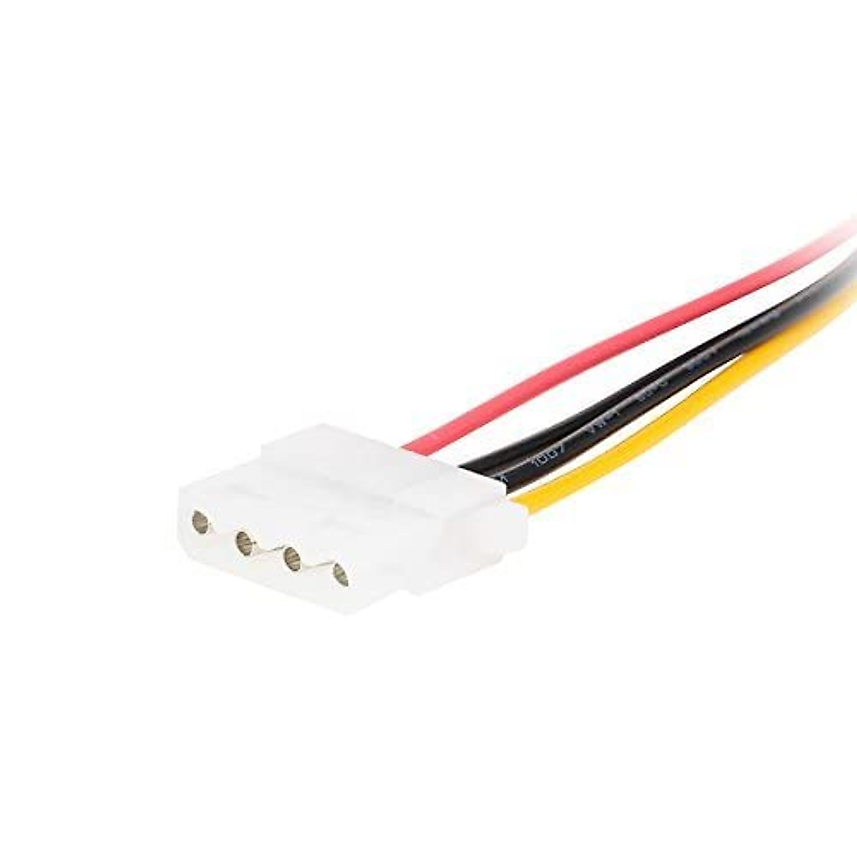 SATA to 4 Pin Power Cable Adapter 3 Pack SATA 15 Pin Male to Molex LP4 Female Power Cable -7-inch