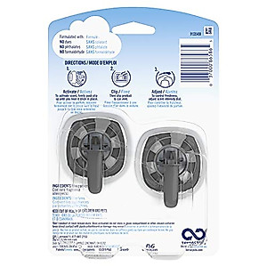 Febreze Car Air Fresheners, Gain Original Scent, Odor Fighter for Strong Odors Car Vent Clips (2 Count)