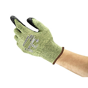 Ansell PowerFlex 80-813 DuPont Kevlar Special Purpose Glove with Knitwrist, Flame/Cut Resistance, Size 10 (Pack of 12 Pair)
