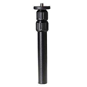 Tripod Center Column Extension Camera Mount Extender Telescopic Rod 3 Section Pole for Monopod DSLR Photo Studio Outdoor Macro Shooting