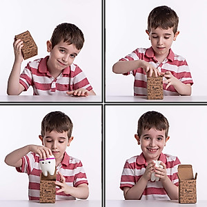 Nutty Toys Super Slow Rising Jumbo Squishy Tooth - Soft & Scented Stress Relief Present, Top Valentine's Day & Easter Gift Idea for Kids, Teens, Boys, Girls, Adults, Best Dental & Dentist Gifts 2025