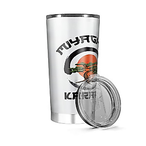 Stainless Steel Tumbler Insulated 20oz 30oz Miyagi Hot Funny Travel Cups Do Coffee Cup Karate Wine Iced Tea Cup Cold Hot Coffee Tea Cup Travel Mug Suit For Home Travel Office