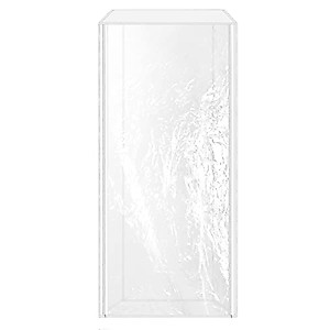 QWORK Bun Pan Rack Cover with Zippers, Clear Plastic Sheet Pan Rack Cover, 28" L x 23" W x 61" H, 20-Tier