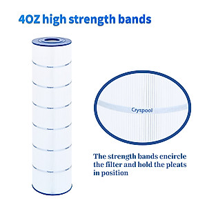 CRYSPOOL Pool Filter Compatible with Jandy CS200, R0462400, PJANCS200, C-8418, FC-0823, 200 sq.ft, 1 Pack