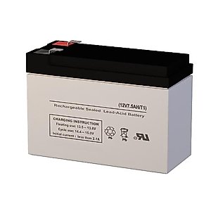12 Volt 7 Ah SLA Rechargeable Battery for Powercell Zeus PC7-12F1
