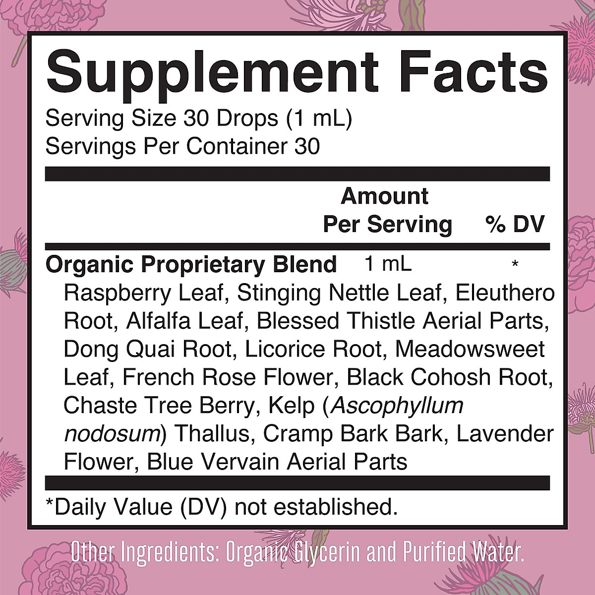 MaryRuth Organics USDA Organic Women's Wellness Liquid Herbal Supplements | Includes Stinging Nettle, Raspberry Leaf, Eleuthero Root, Chaste Tree Berry | Menstrual Support | Non-GMO, Vegan