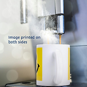 3dRose Ceramic The Earth Without Art is just eh Mug, 1 Count (Pack of 1), Black