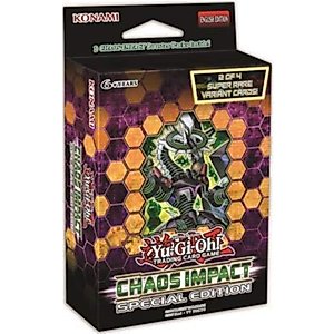 Yu-Gi-Oh! Trading Cards Yu-Gi-Oh! Cards: Chaos Impact Special Edition Deck, Multicolor