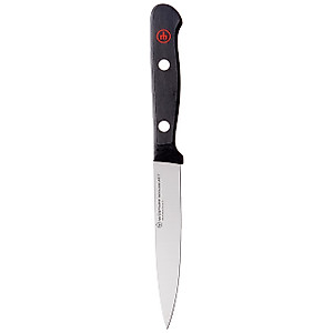WÜSTHOF Gourmet 2-Piece Chef's Knife Set & Gourmet 7" Hollow Edge Santoku Knife
