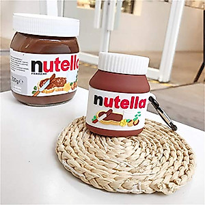 Oqplog for Airpod 2/1 Case - Chocolate Bottle, Food Design Cute 3D Cartoon Funny Kawaii for Airpods 1st 2nd Soft Silicone Cover Fashion Cool Fun Stylish Air Pods Cases for Girls Women Boys Girly Teen