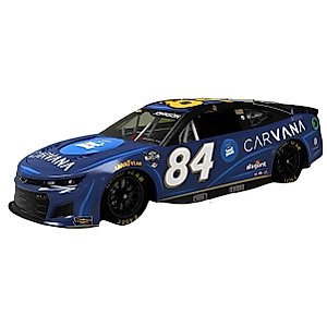 Salvinos JR Jimmie Johnson 2023 Carvana Plastic Adult Model Car Kit 1:24 Scale