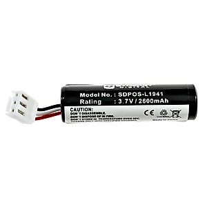 Synergy Digital Credit Card Reader Battery, Compatible with VeriFone VX675 WiFi Credit Card Reader, (Li-Ion, 3.7V, 2200 mAh) Ultra High Capacity, Replacement for VeriFone BPK265-001 Battery