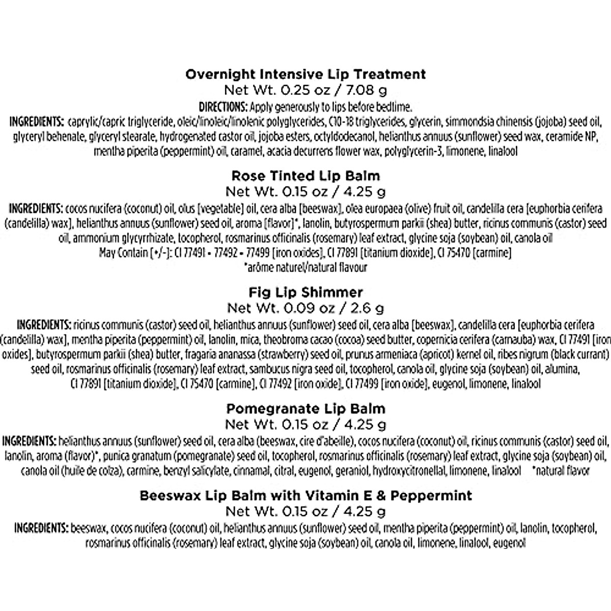 Burt’s Bees Lip Surprise Set