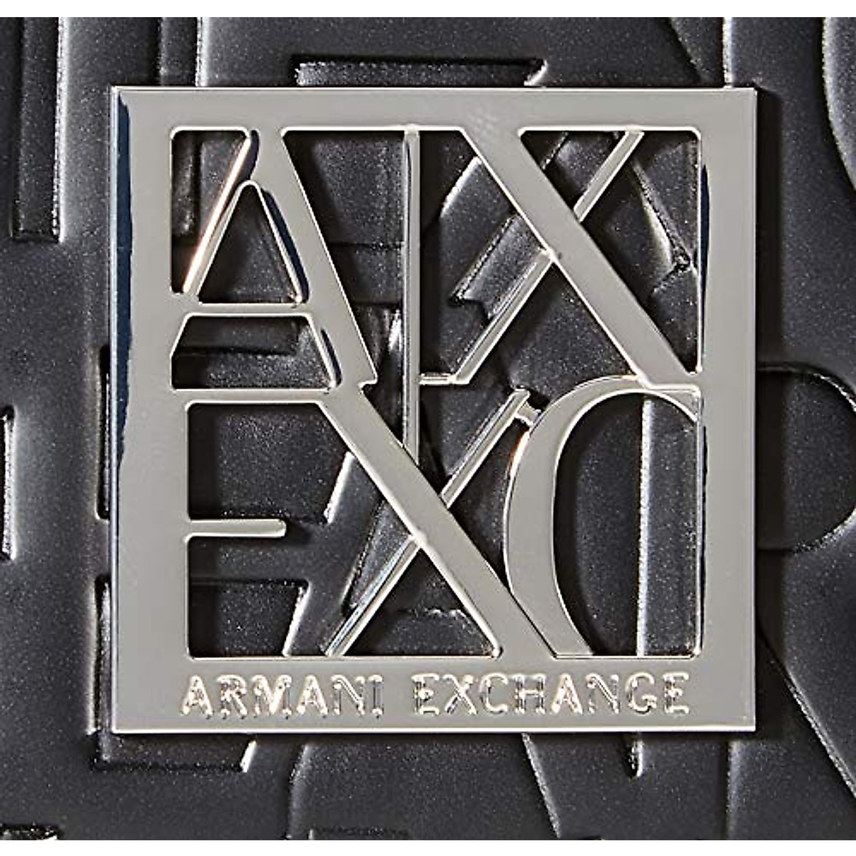 A|X ARMANI EXCHANGE womens Liz - Small Strap Shoulder Bag, Neroblack, One Size US