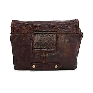 Bed|Stu Women’s Ziggy Leather Crossbody Bag (Teak Rustic)