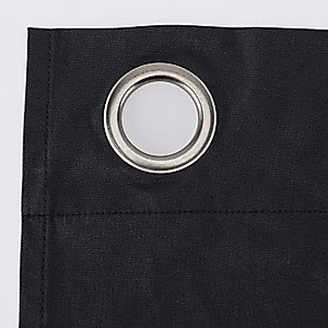 Sun Zero Cyrus Thermal 100% Blackout Grommet Curtain Single Panel