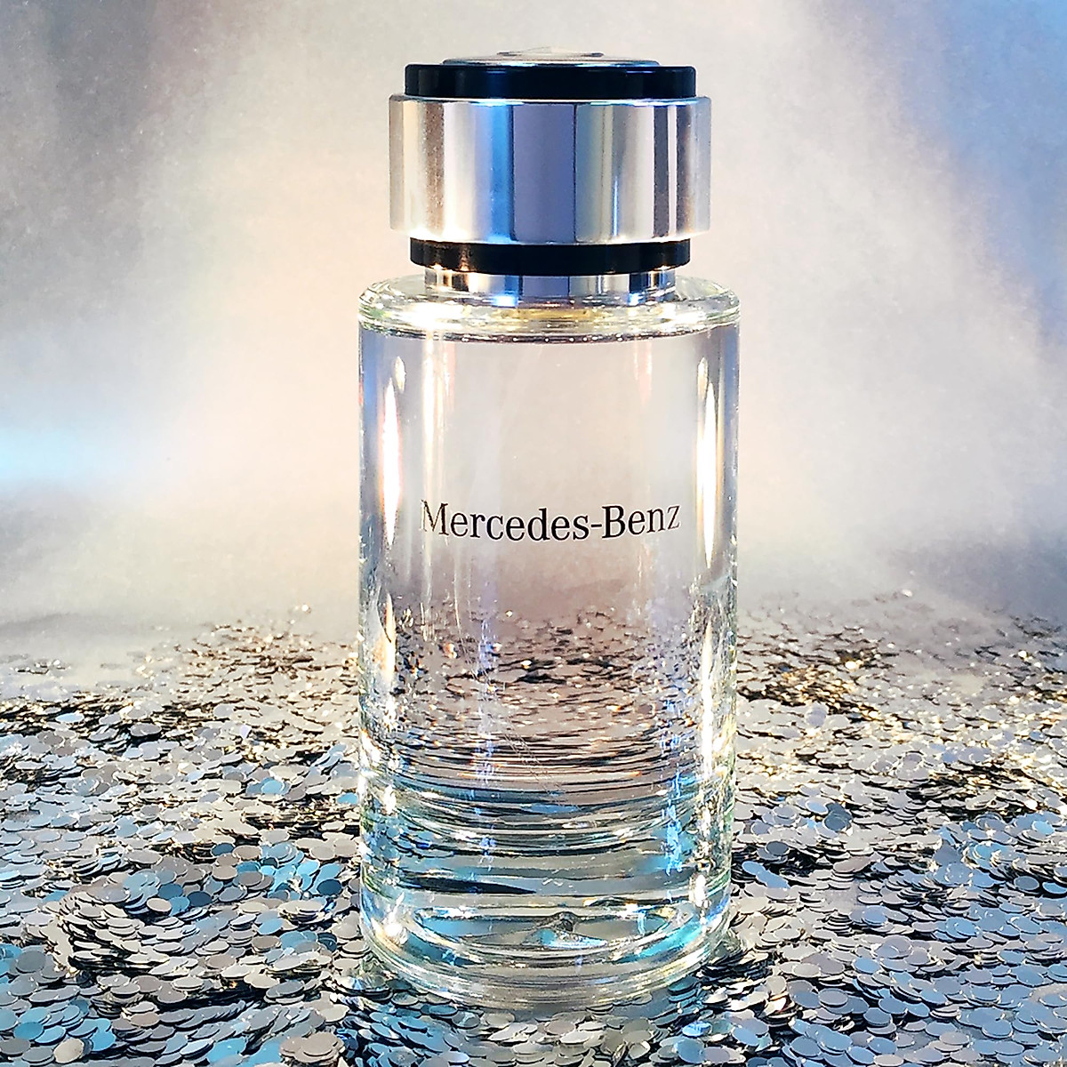 Mercedes-Benz Cologne for Men - 4 Fl Oz - Eau De Toilette Perfume Spray for Man - Woody & Musky Scent - Luxury Long Lasting Fragrance with Notes Of Violet leaves, Cascalone & Vetiver