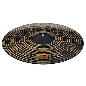 Meinl Cymbals Classics Custom Dark Thin 16" Crash Cymbal for Drum Set — Made in Germany — B12 Bronze, 2-Year Warranty (CC16TDAC)