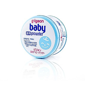 Pigeon Medical Use Baby Powder Blue Can