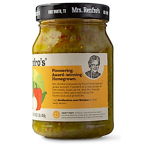 Mrs. Renfro's Hot Chow Chow | No HFCS, 16-oz Jar (Pack of 4)