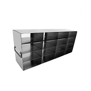 DURA RACK XPRESS U-442 Stainless Steel Freezer Rack for 2" Boxes. Most Popular!