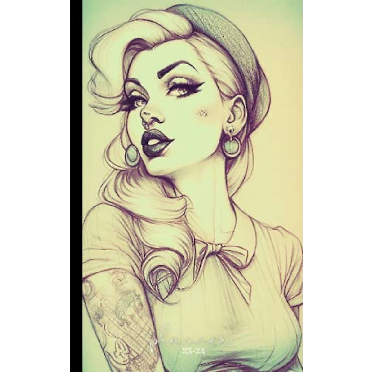 2023-2024 PLANNER: "PIN UP" Weekly planner. September 2023 to August 2024. Weekly. Annual, monthly and weekly calendar. Timetable. 6 x 9 inches. 139 pages.