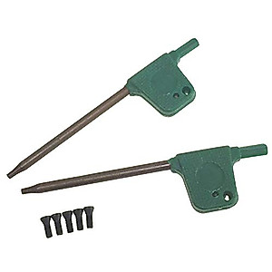 Anytime Tools 5 Piece 3/8" Mini Lathe Indexable Carbide Insert Tool Bit Set