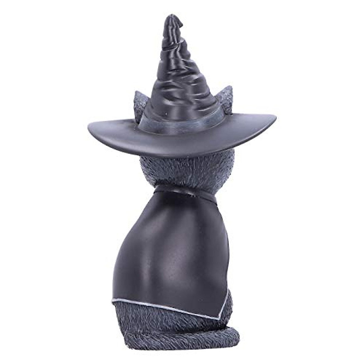 Nemesis Now Purrah Witches Hat Occult Cat Figurine, 13.5cm, Black