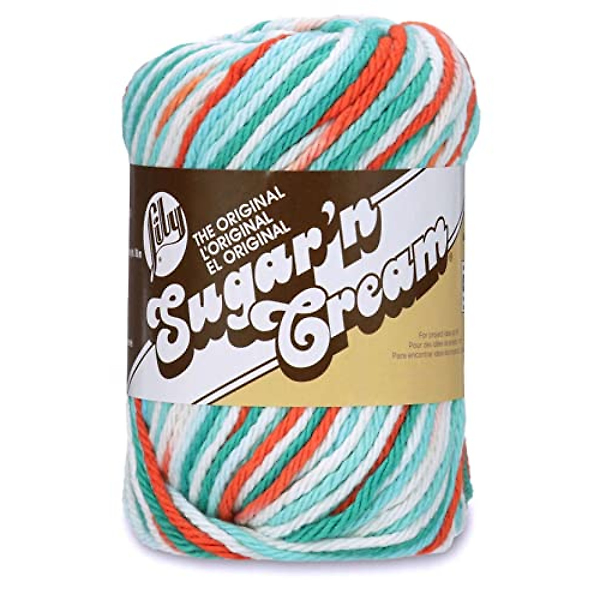 Lily Sugar 'n Cream Yarn - 100% Cotton - Assortment (Ahoy)