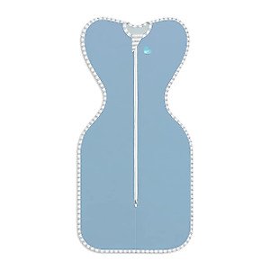 Love to Dream Swaddle UP, Baby Sleep Sack, Self-Soothing Swaddles for Newborns, Get Longer Sleep, Snug Fit Helps Calm Startle Reflex, New Born Essentials for Baby, 13-19 lbs, Blue