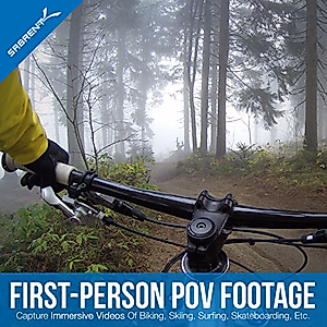 SABRENT GoPro Head Strap Camera Mount [Compatible with All GoPro Cameras] (GP-HDST)