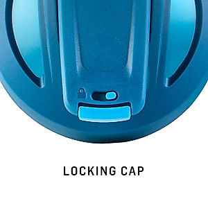 BlenderBottle Strada Shaker Cup Perfect for Protein Shakes and Pre Workout, 28-Ounce, Black