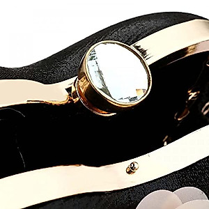 Heart Shape Purse Floral Clutch Purse for Women Mini Vintage Flower Evening Handbag Shoulder Bag (Black)