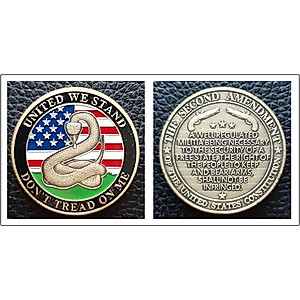 Junk and Disorderly, AZ Challenge Coin: Second 2nd Amendment Don't Tread on Me