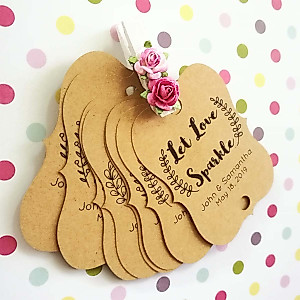 Summer-Ray 20 Handmade Mulberry Flower Decorated Mini White Wooden Clothespin Fridge Magnet