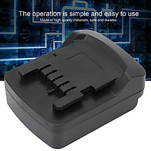 Battery Adapter, Power Adapter Lithium Battery Converter for Bosch to for Metabo 18V Lithium Battery Power Tool Power Adapter
