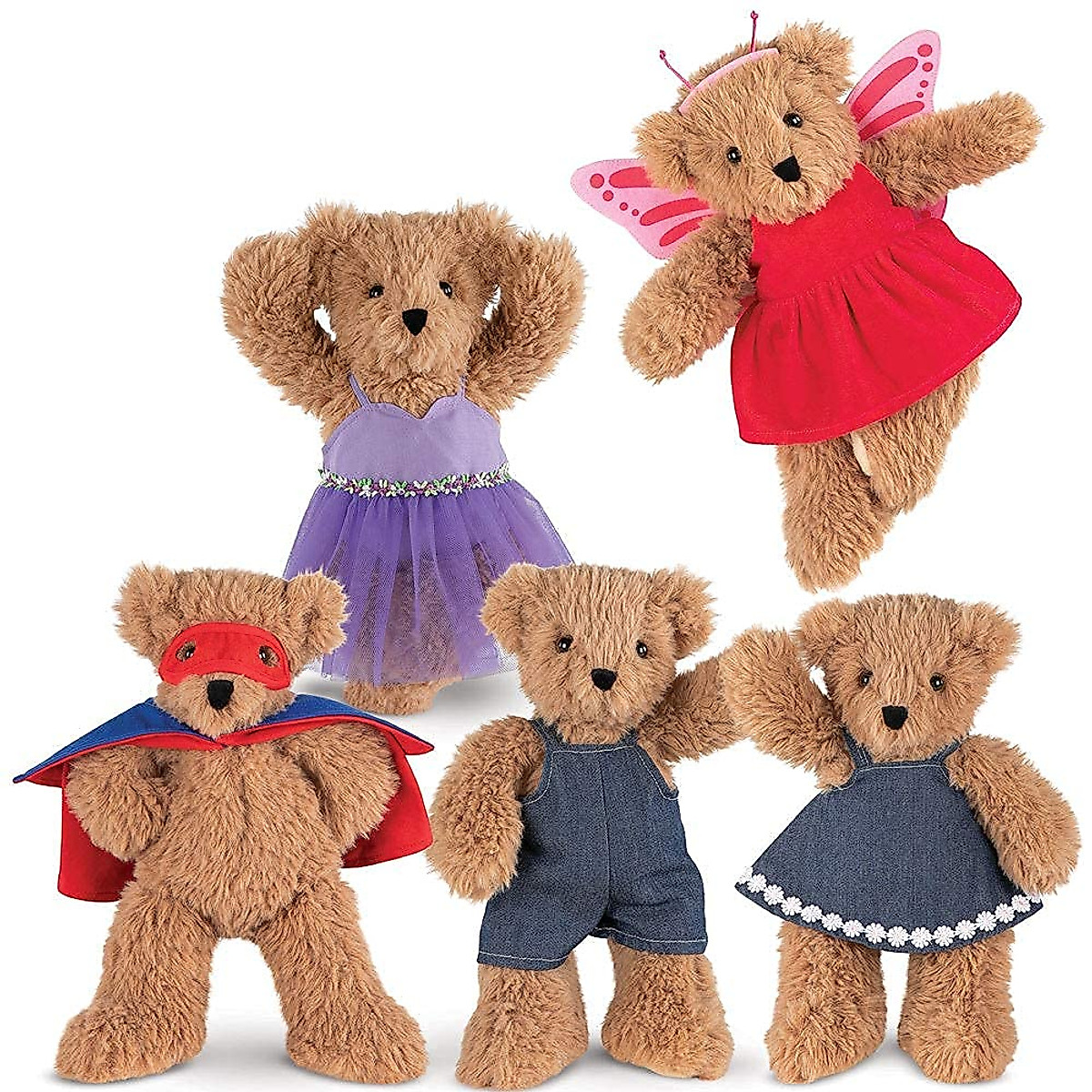Vermont Teddy Bear Hero Bear - Stuffed Animals for Boys and Girls, 13 Inch, Brown, Super Soft
