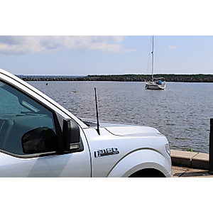 VOTEX - 13 Inch All-Terrain Flexible Rubber Antenna Accessories - Spring Steel Internal Core