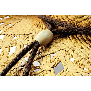 Sonoma (Medium) - Deadwood Trading | Natural Raffia Straw Cowboy Hats for Men & Women | Hit The Beach in Cowboy Style